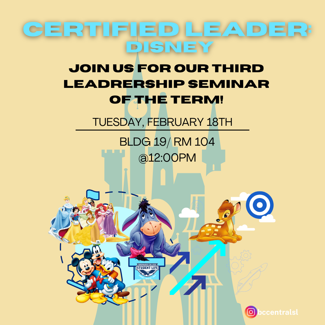 Certified Leader: Disney Leadership!
