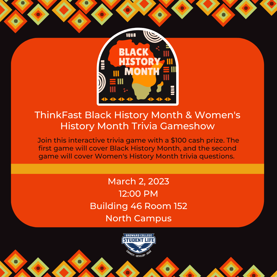ThinkFast Black History Month & Women's History Month Trivia Gameshow