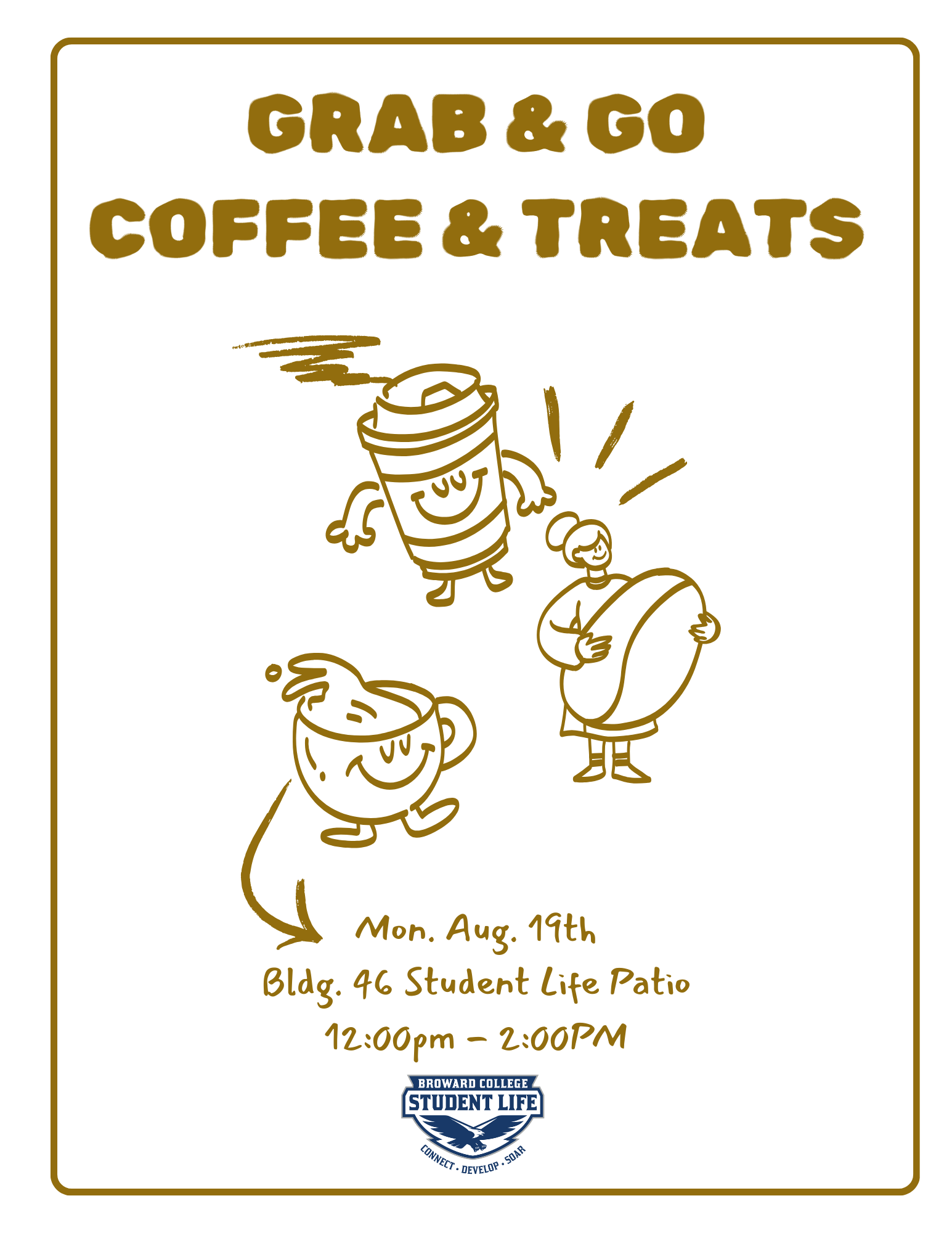 Grab and Go coffee and treats