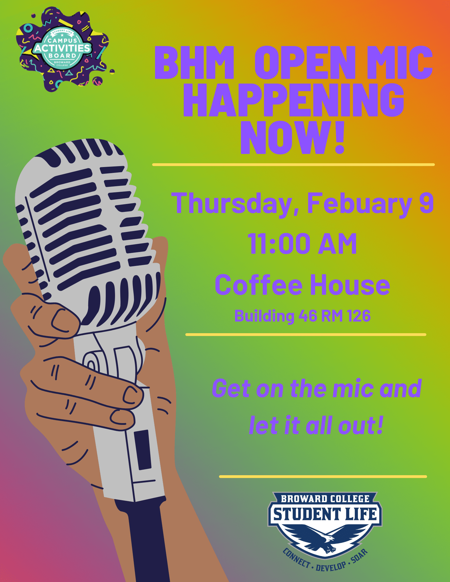 Black History Month Open Mic
